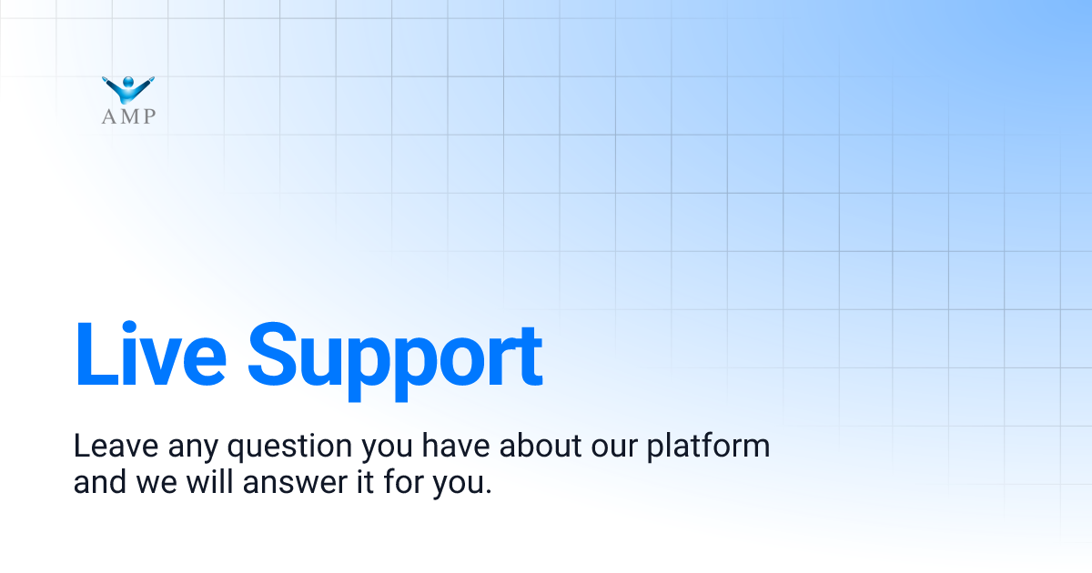 Live Support | Help Guide | AMP Futures