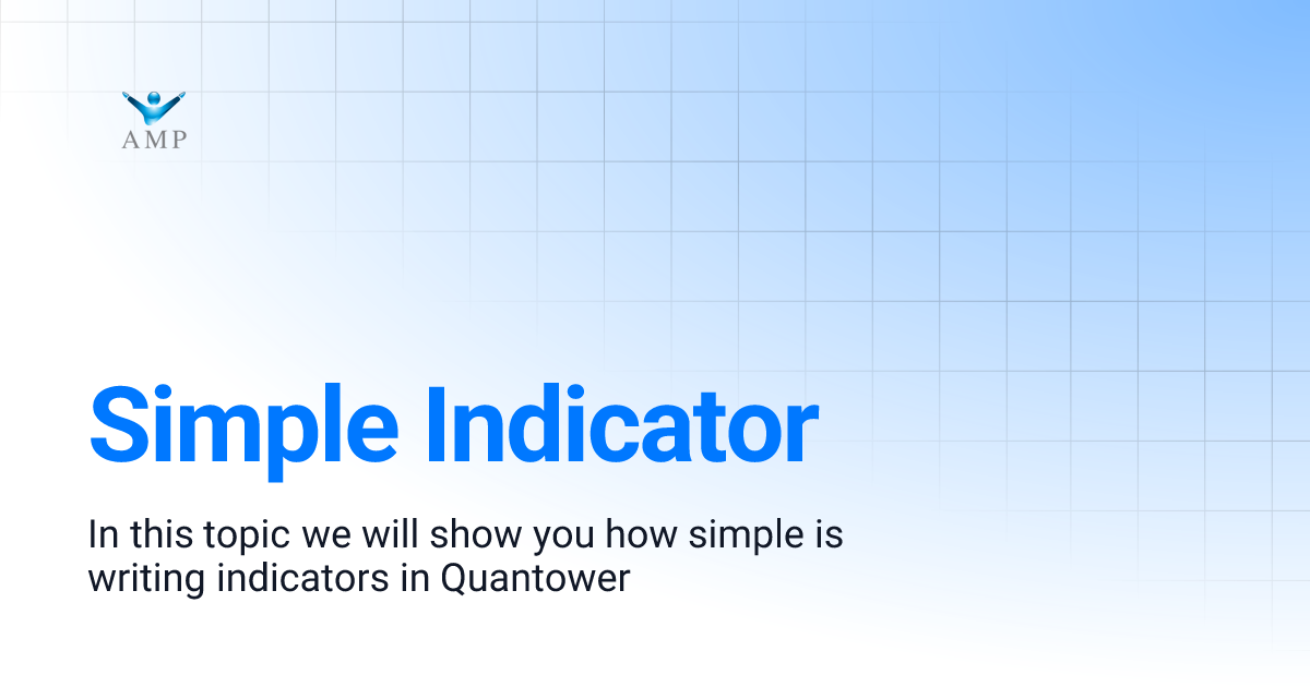 Simple Indicator | Help Guide | AMP Futures